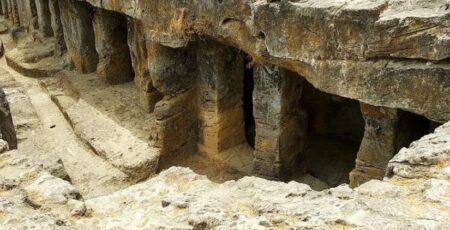 Sculptured Caves - Discover India
