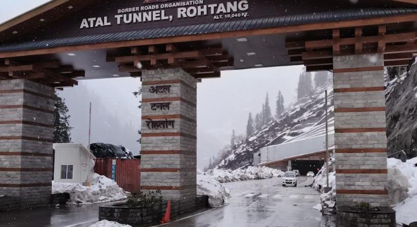Atal Tunnel, Manali - Discover India